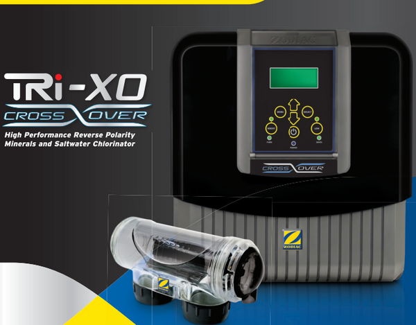 Zodiac Tri-XO Crossover Mineral and Salt Chlorinator – Zephyr Pool Supplies
